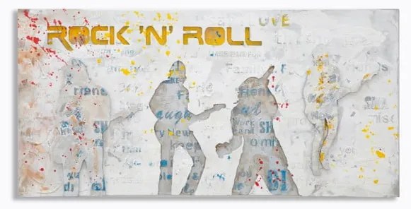 Obraz Mauro Ferretti Rock N Roll, 120 x 60 cm