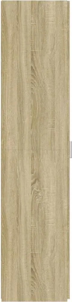 Skříň highboard dub sonoma 45 x 42,5 x 185 cm kompozitní dřevo 3281408