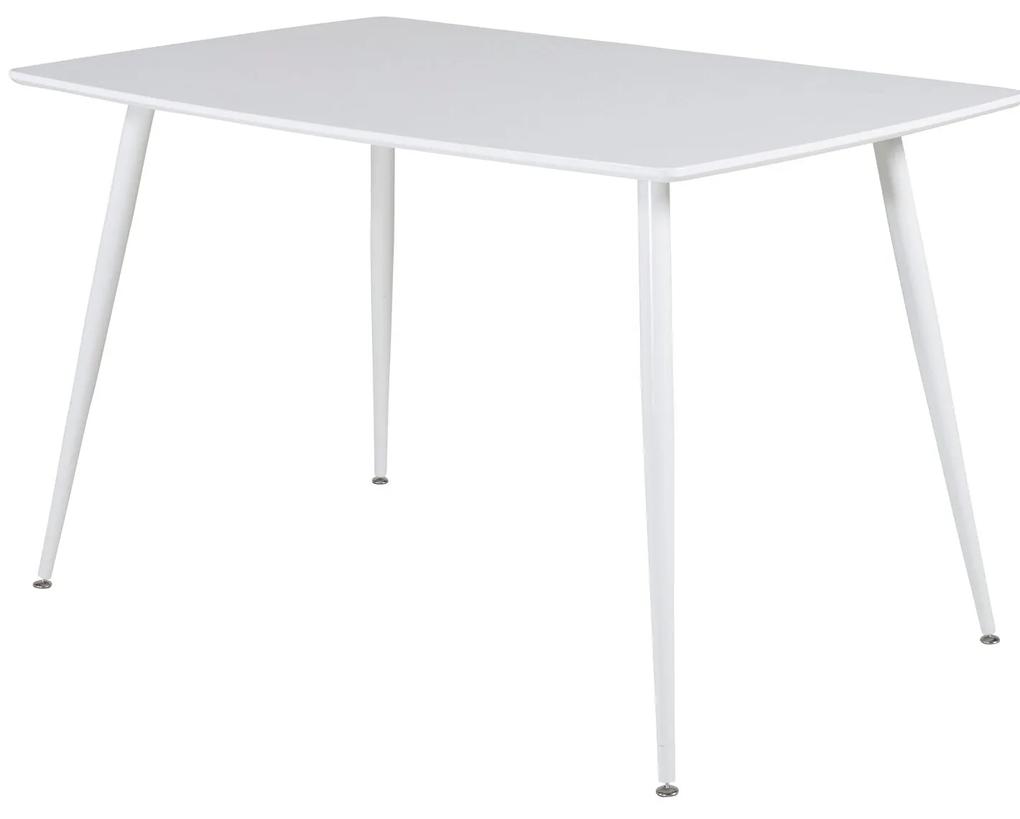 Jídelní stůl Polar, bílý, 80x120