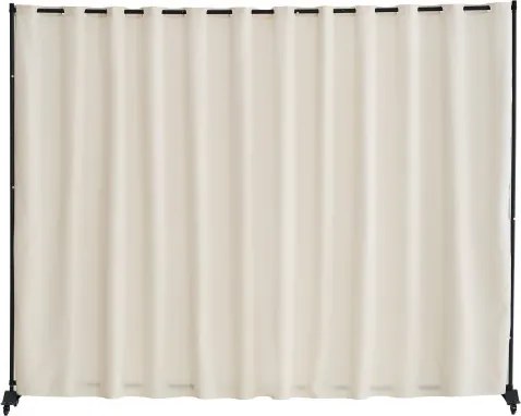 Dělicí stěna VEVOR, 308,5 × 45 × 245,5 cm – Béžová