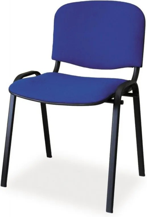 Signal Čalouněná židle ISO černá/modrá