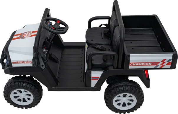 Elektrické autíčko Pick-Up Champion bílé