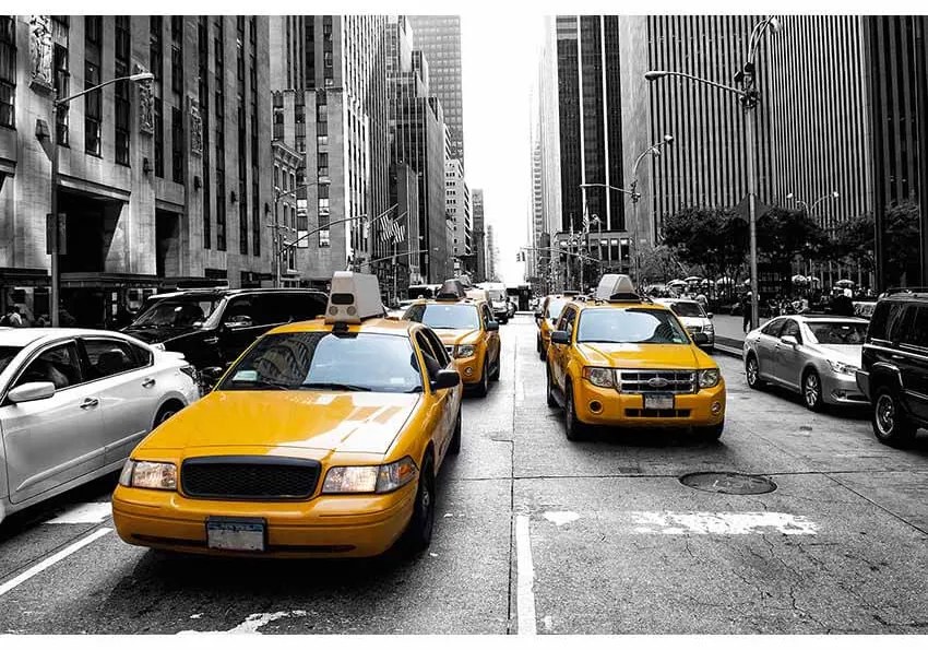 Cedule New York Taxi 40 x 30cm