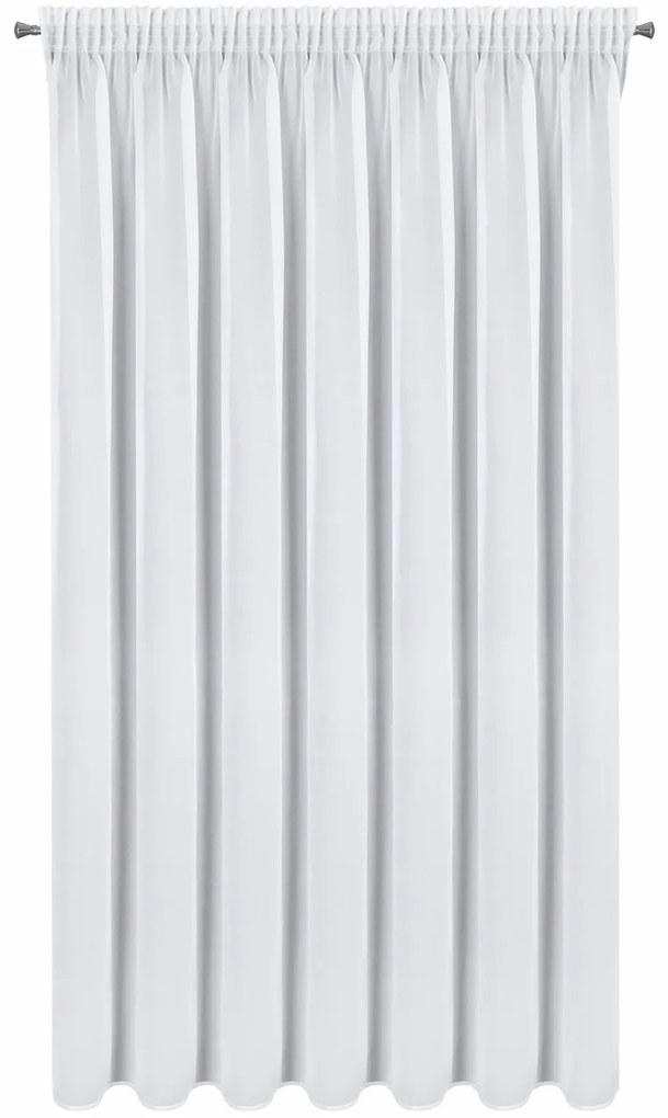 ZÁCLONA NA PÁSCE ARLETA 350X270 CM BÍLÁ