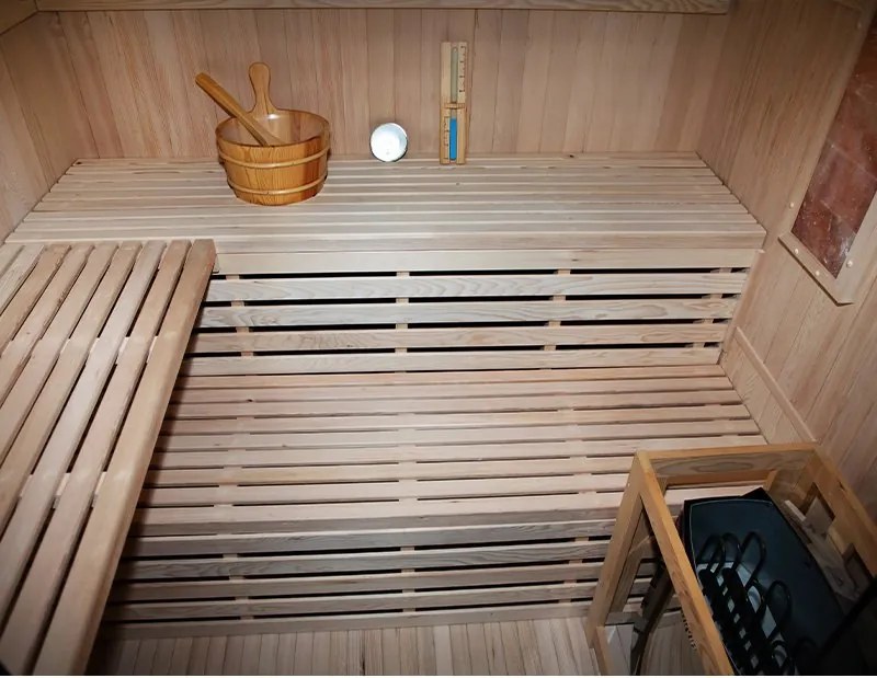 BPS-koupelny Finská sauna Relax HYD-3942 180x160, 4-5 osob