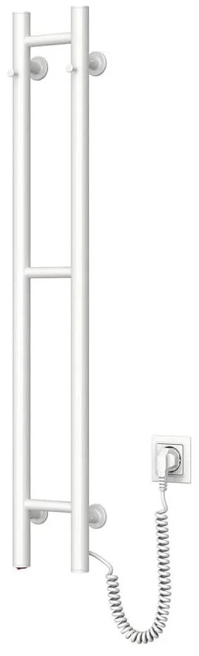 Navin Elektrický sušák na ručníky SILOUETTE 187W/230V 101,1 cm IP44 bílá pravá kulatý 12-017030-0110