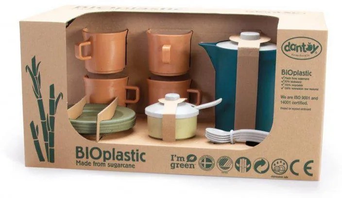 Dantoy BIOplastic kávový set 17 ks 24m+