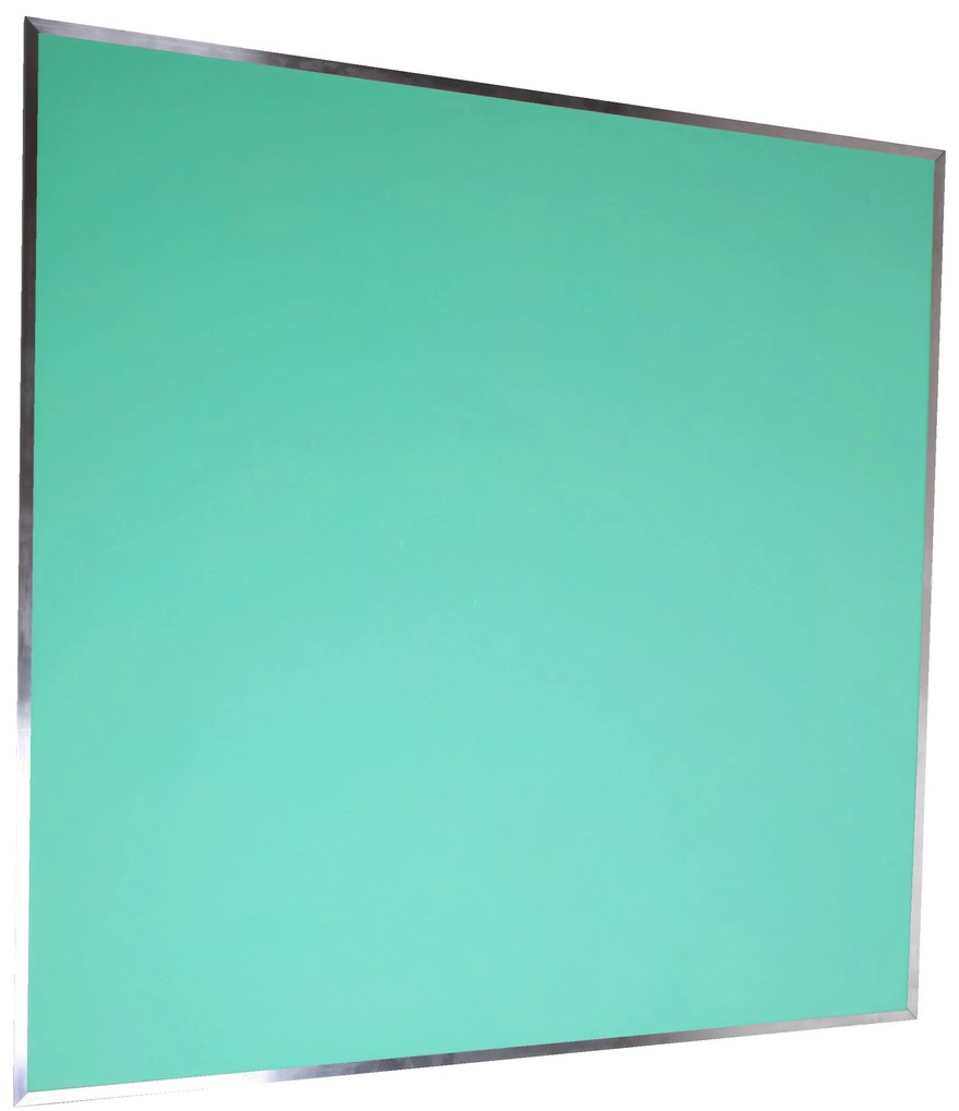 VYLEN Pěnová nástěnka s hliníkovým rámem 100 x 100 cm Barva: 00 Bílá