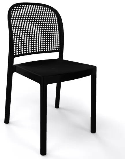 GABER - Židle PANAMA, černá