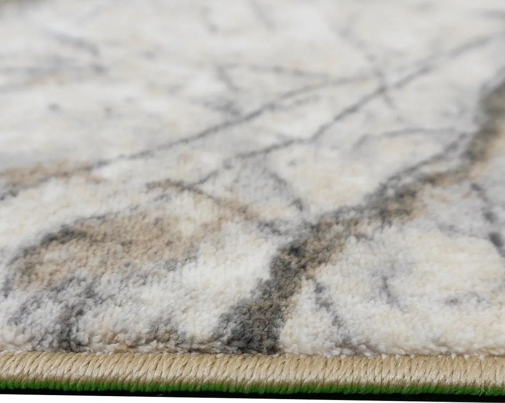 BE Koberec Accra 6509 Cream - krémový obdélníkový Rozměr: 60x100 cm
