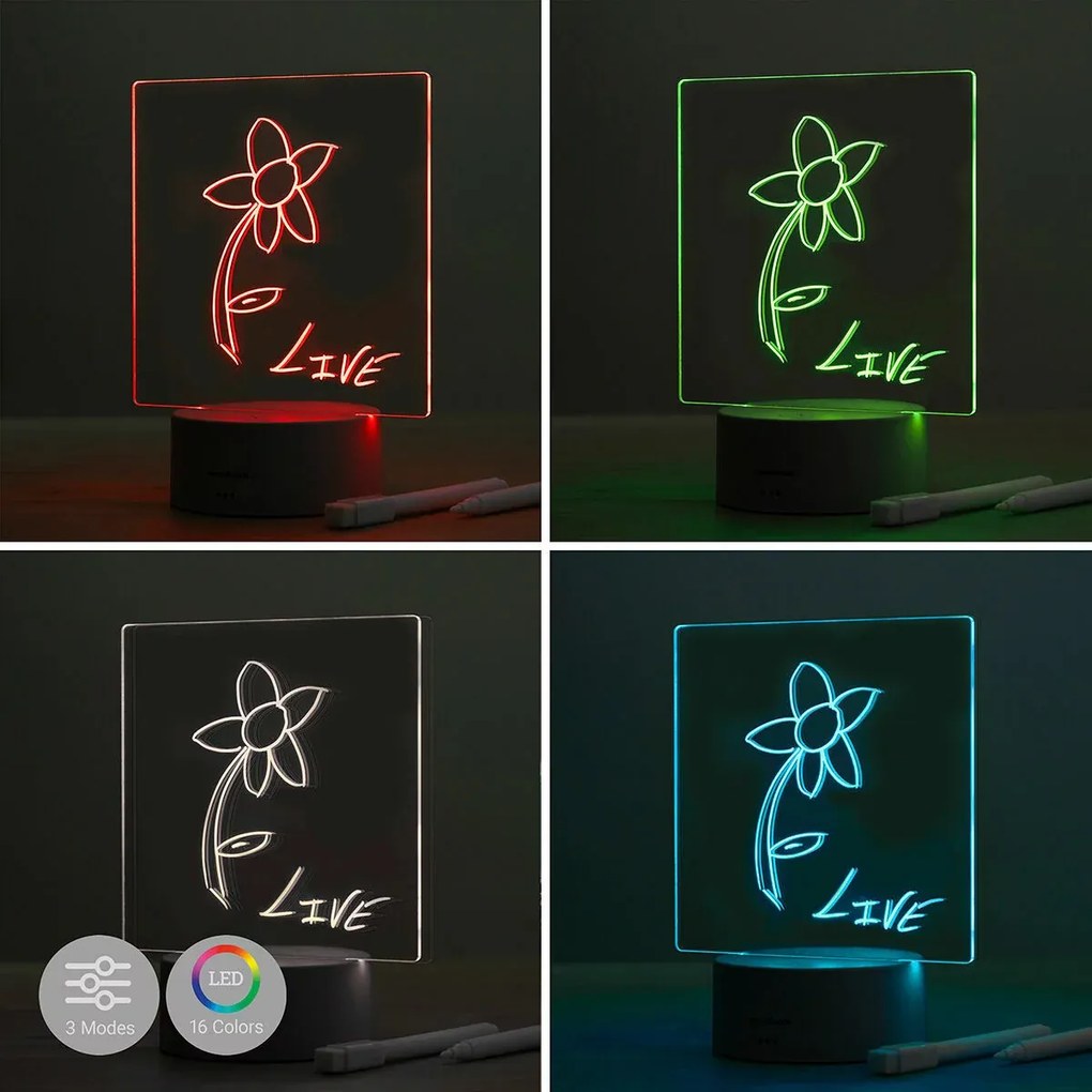 Tabulka LED na zprávy a poznámky Lemo - InnovaGoods