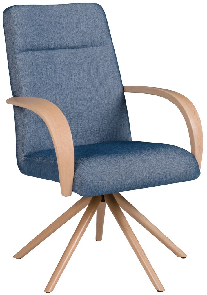 Rotační židle K31 z jasanového dřeva