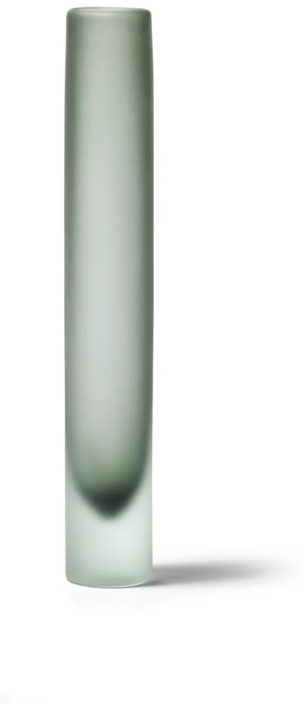 Philippi NOBIS L Skleněná váza 40 cm šedo-zelená
