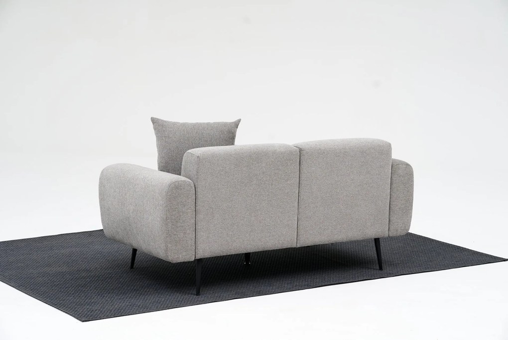 Hanah Home Dvoumístná pohovka SIDE světle šedá