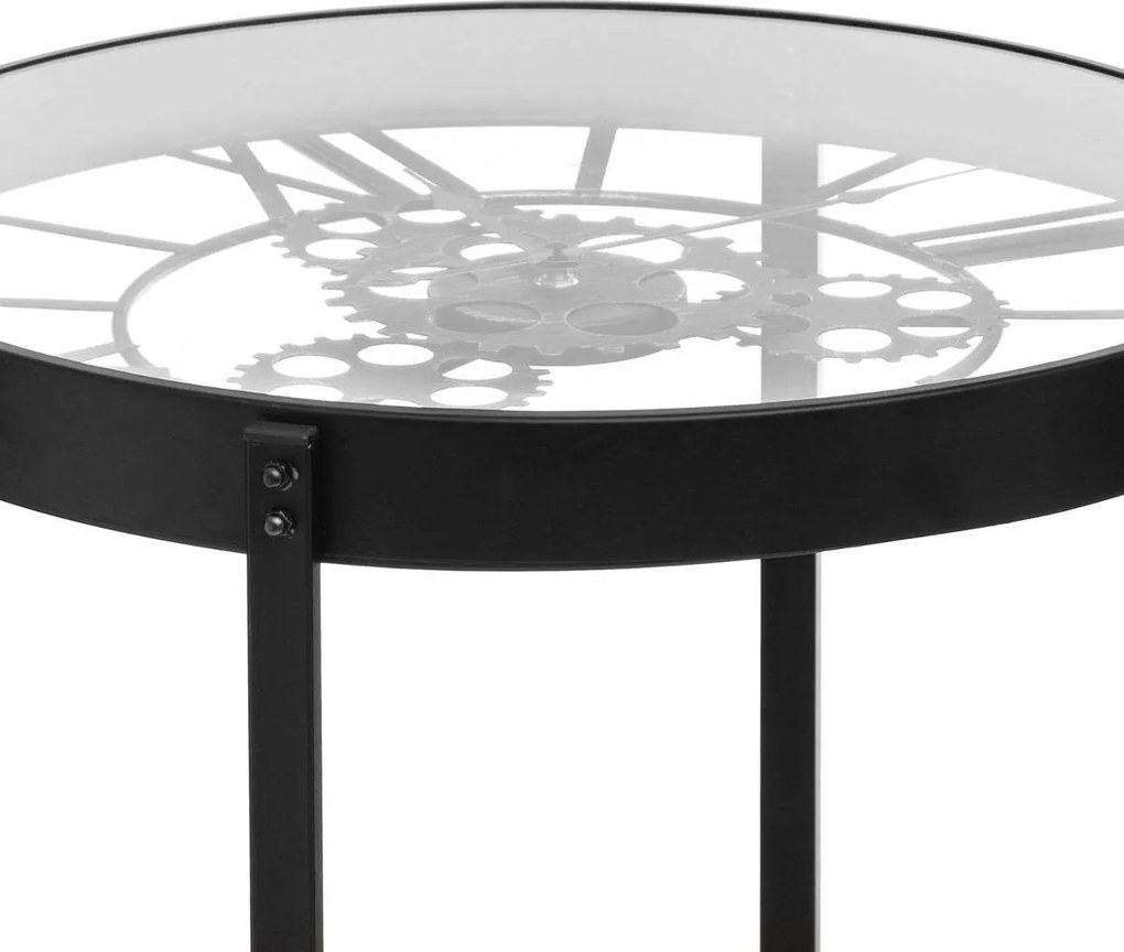 Odkládací stolek do obývacího pokoje MECA, průměr 49 cm