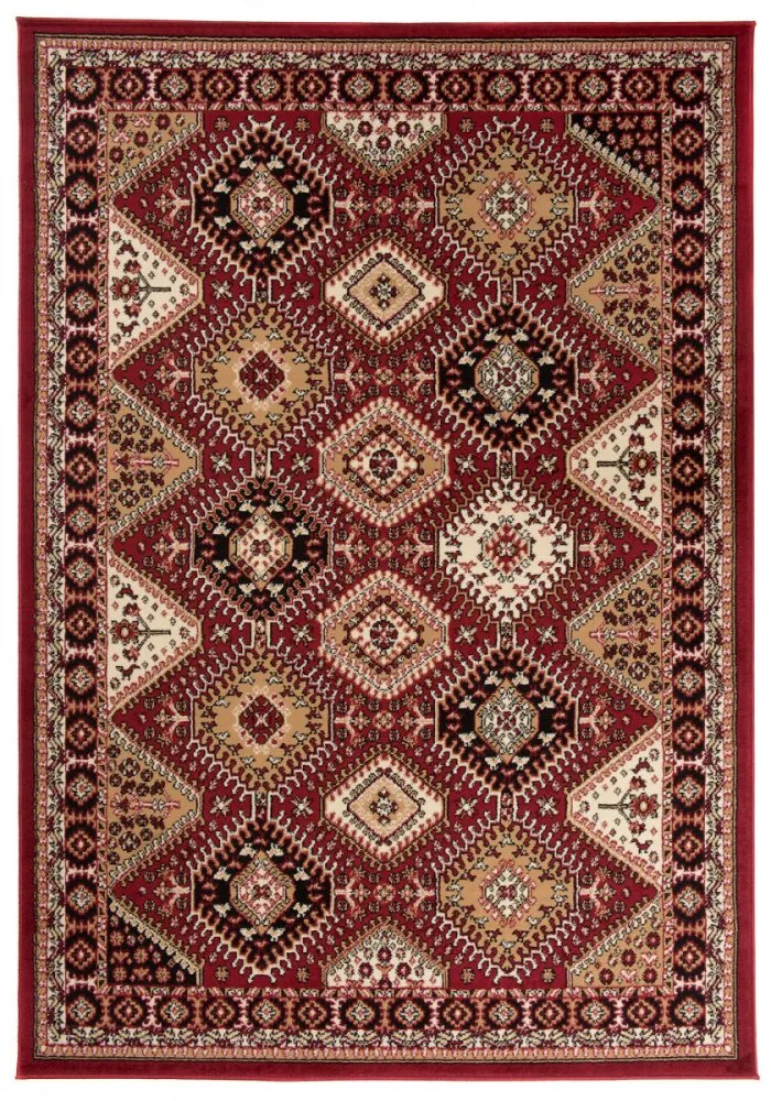 Kusový koberec PP Ebro červený, Velikosti 70x140cm