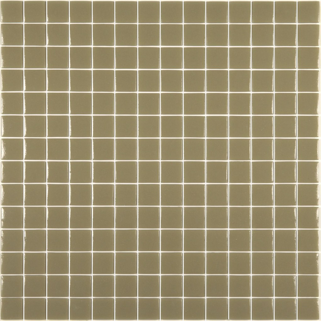 Hisbalit Skleněná mozaika hnědá Mozaika 328A LESK 2,5x2,5 2,5x2,5 (33,3x33,3) cm - 25328ALH