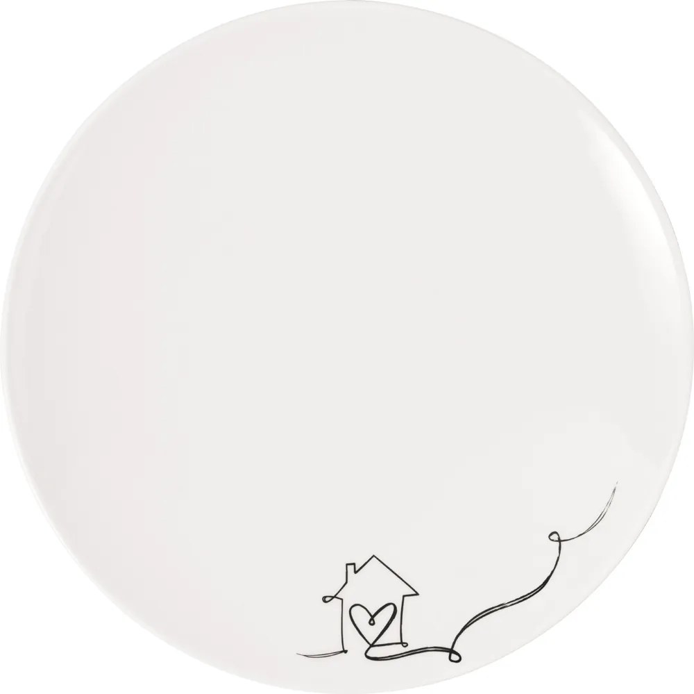 Villeroy&Boch Villeroy & Boch Statement Lines snídaňový talíř Family, 21,2 cm