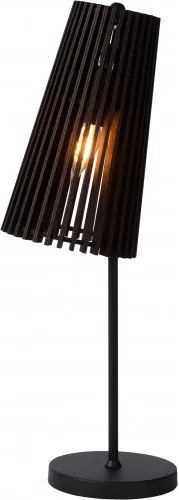 LUCIDE NORALIE Table lamp E27 40W Black stolní lampa