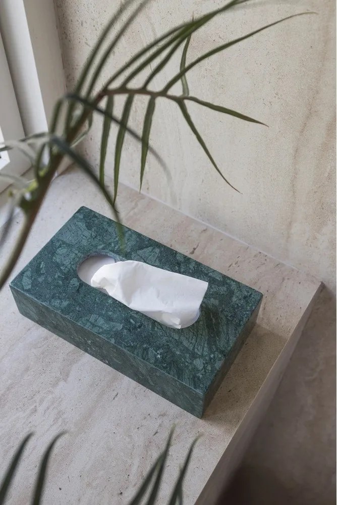 Kamenný box na kapesníky Marble – Mette Ditmer Denmark