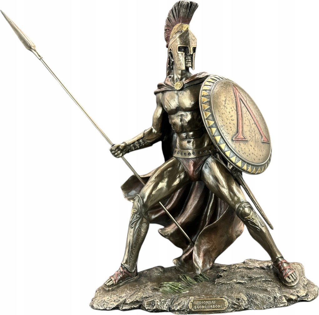 socha soška figurka bronz Velký Leonidas Král Sparty Veronese WU76403A4