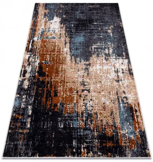 Dywany Łuszczów, Kusový koberec Miro 51454.802 navy / beige, 160x220, vícebarevná, chodba / předsíň