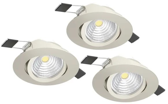 Eglo 900746 - SADA 3xLED Stmívatelné svítidlo SALICETO 3xLED/6W/230V chrom
