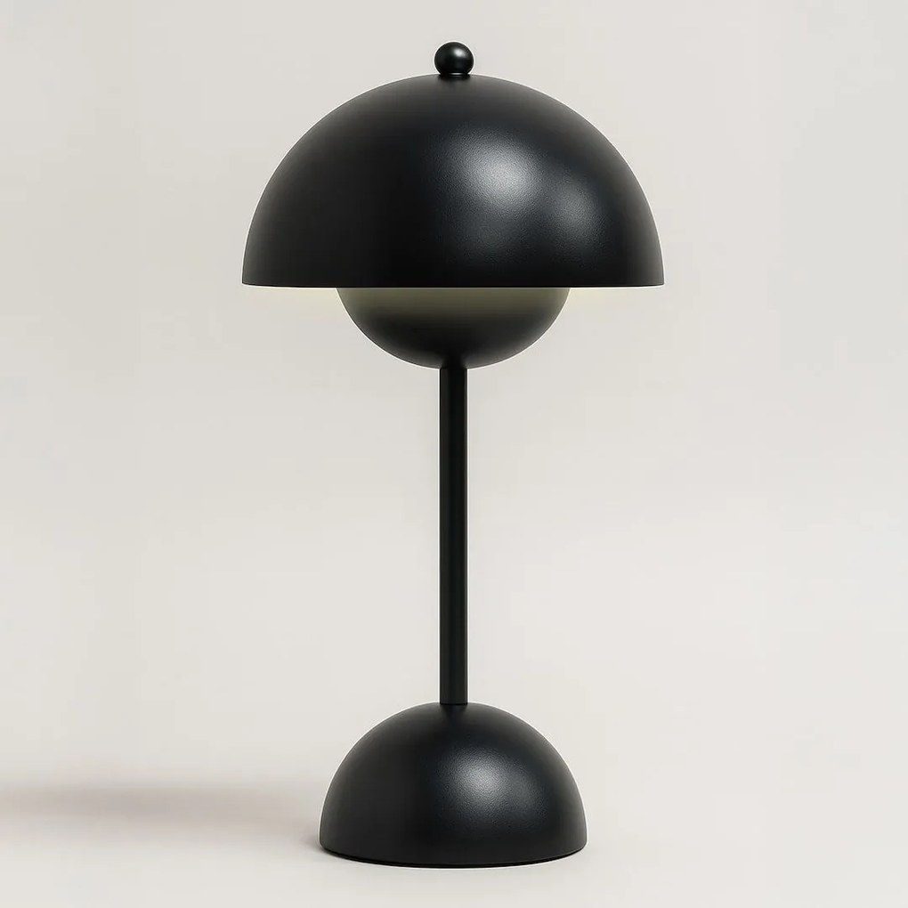 Stolní lampa Costa, 1x černé stínítko, b
