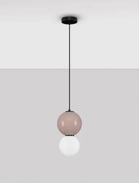 Designový lustr Noesis 18 Kávová