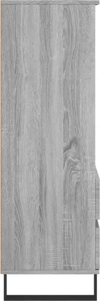 vidaXL Skříň highboard 40 x 36 x 110 cm kompozitní dřevo [831522] Barva: Betonová šedá