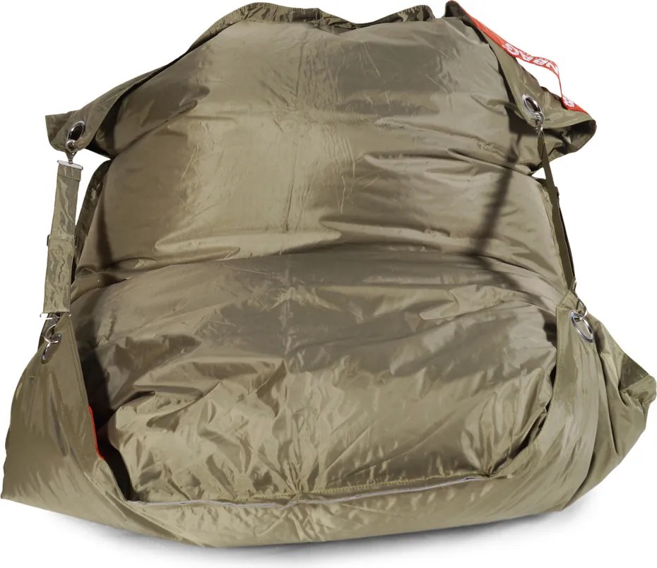 BeanBag Sedací pytel 189x140 comfort s popruhy khaki