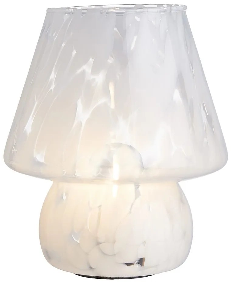 Butlers MISS MARBLE LED Lampa 21,5 cm - bílá