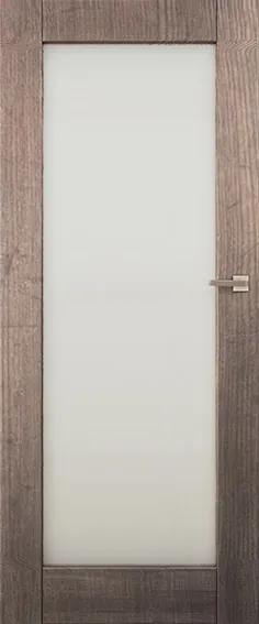 posuvné interiérové dveře do pouzdra FARO model 7 Průchozí rozměr: 70 x 197 cm, Orientace dveří: Levé dveře, Dekor: Grafit