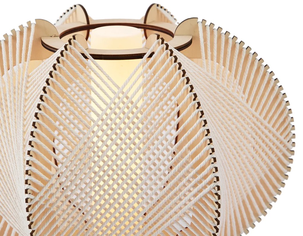 Japandi stolní lampa béžová 45 cm - Gertie