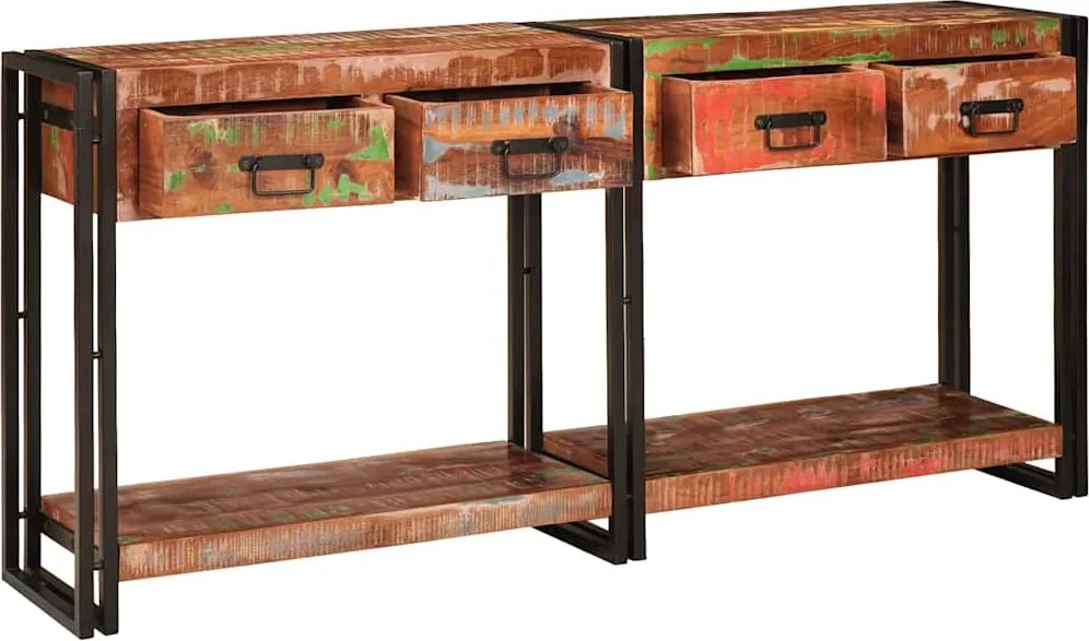 Konzolové stolky 2 ks Vícebarevný 161 x 33 x 75 cm 3324225