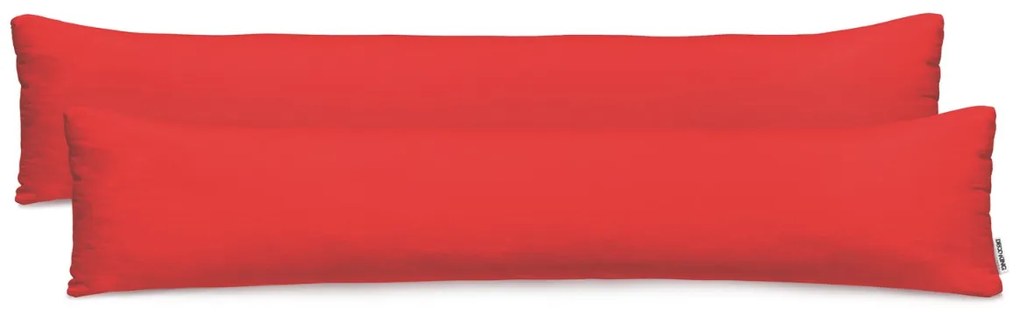 Podlouhlý Povlak na polštář Bavlněný Červený AMBER