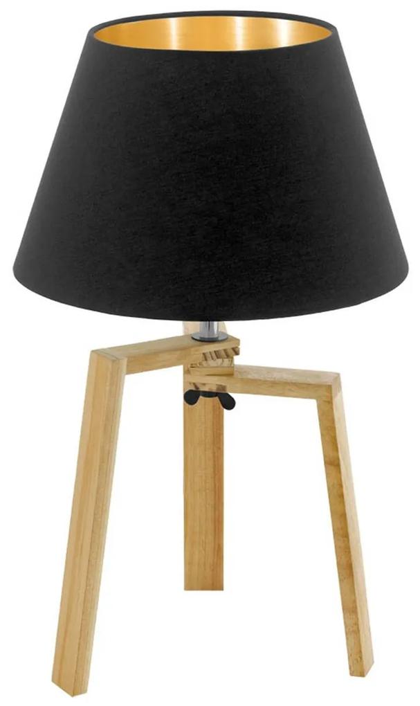Moderní stolní lampa CHIETINO, černá Eglo CHIETINO 97515