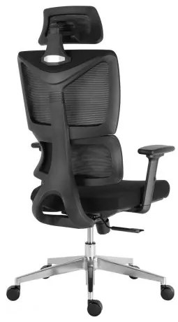 Kancelářská ergonomická židle Neoseat CALVANI XL — černá, nosnost 150 kg