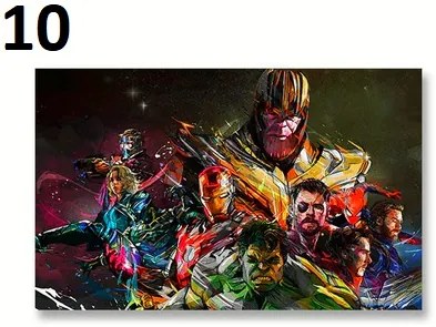 Obraz s motivem Marvel Superhrdinové, více motivů Motiv: 10, Rozměry (cm): 80x120 cm