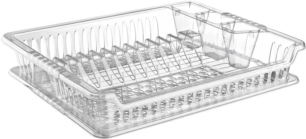 Odkapávač na nádobí orion odkapávač uh vio 2 díly transparetní b