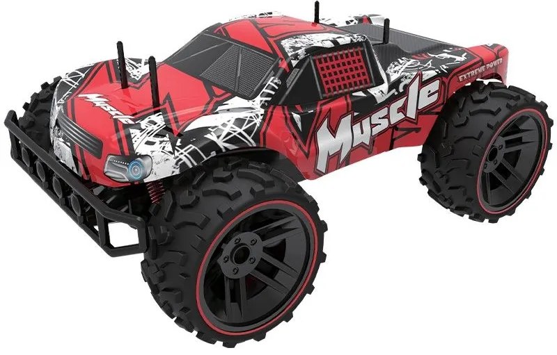 Rc speed racing terénní auto 2wd, rtr 1:12, 2,4ghz, červené