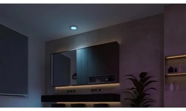 Philips -SADA 3x LED RGBW Stmívatelné koupelnové svítidlo Hue SLIM LED/8,3W/230V