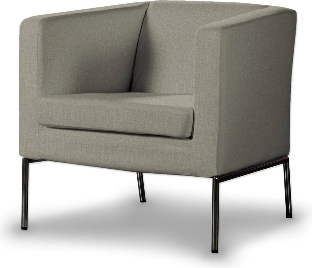 Potah na křeslo IKEA Klappsta barva béžová látka pletený vzor