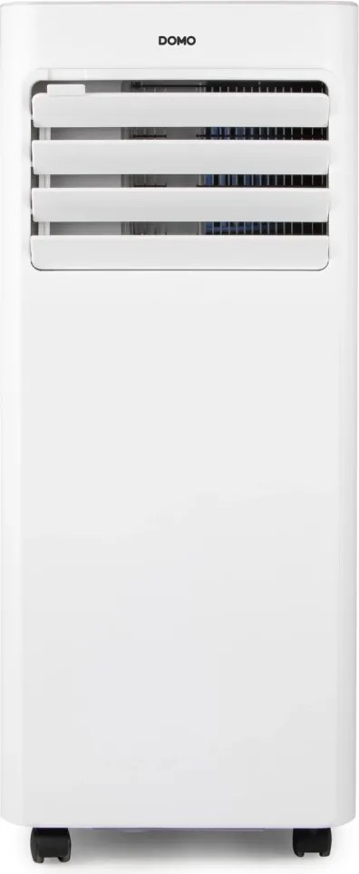 Mobilní klimatizace 4v1 COOLMAX 9000 BTU - DOMO DO10181, 2,6 kW, místnosti do 30 m2, 64 dB, Třída: A, dálkové ovládání, chlazení, ventilace, odvlhčování, čištění vzduchu