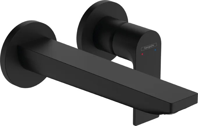 Hansgrohe Rebris E, umyvadlová baterie pod omítku, 2-otvorová instalace, černá matná, 72568670