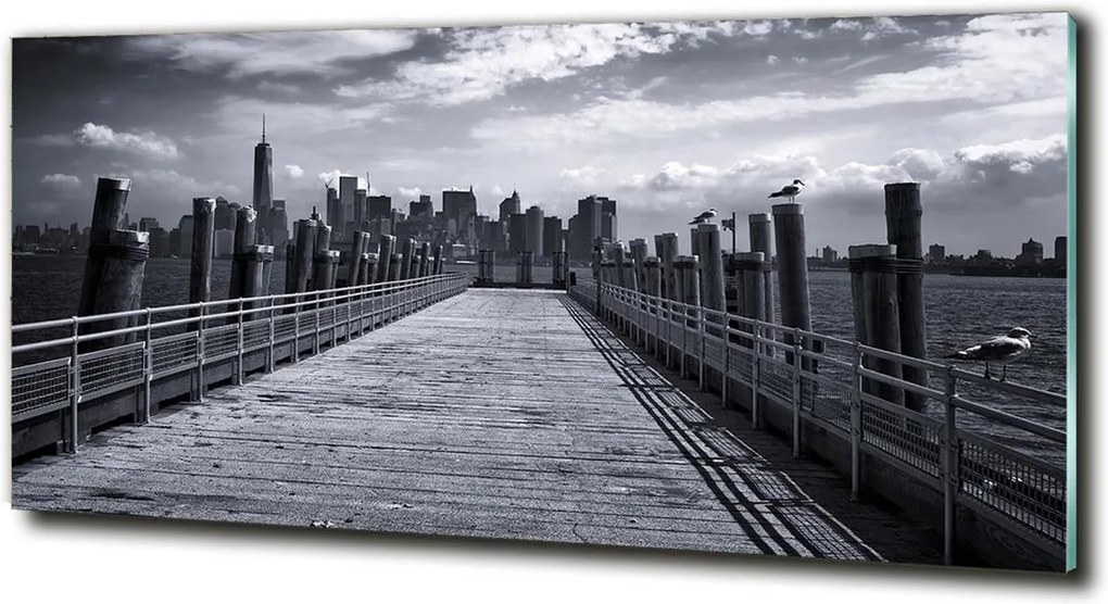 Fotoobraz na skle New York panorama