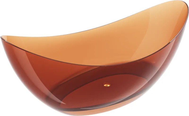 Mexen Vea earth volně stojící průhledná 180 x 80 cm, korek chrom - 58091808005