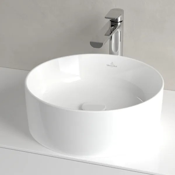 Villeroy & Boch 4A184001 - Umyvadlo na desku COLLARO pr. 40 cm keramika/bílá