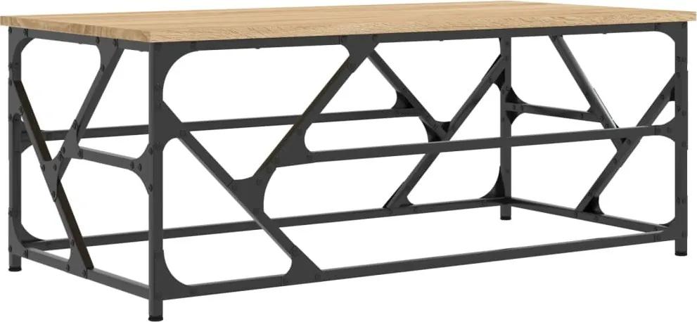 vidaXL Konferenční stolek 100x50x40 cm kompozitní dřevo [834126] Barva: Černá