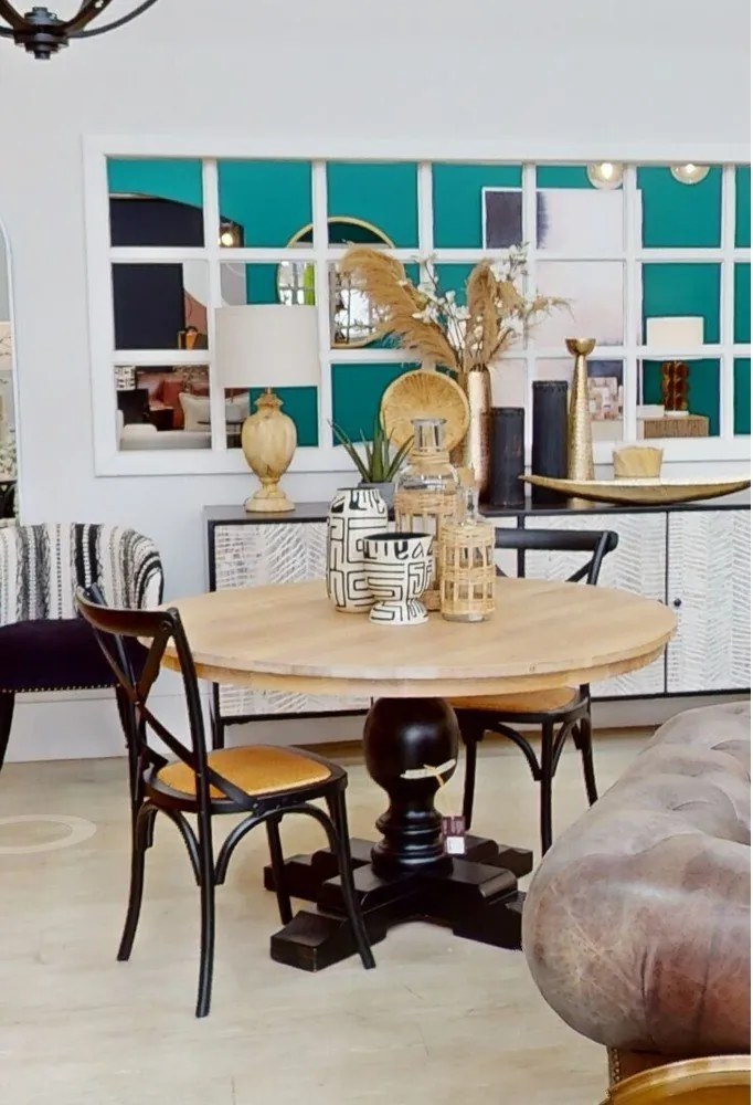 Černá jídelní židle z dubového dřeva Lyon – Premier Housewares